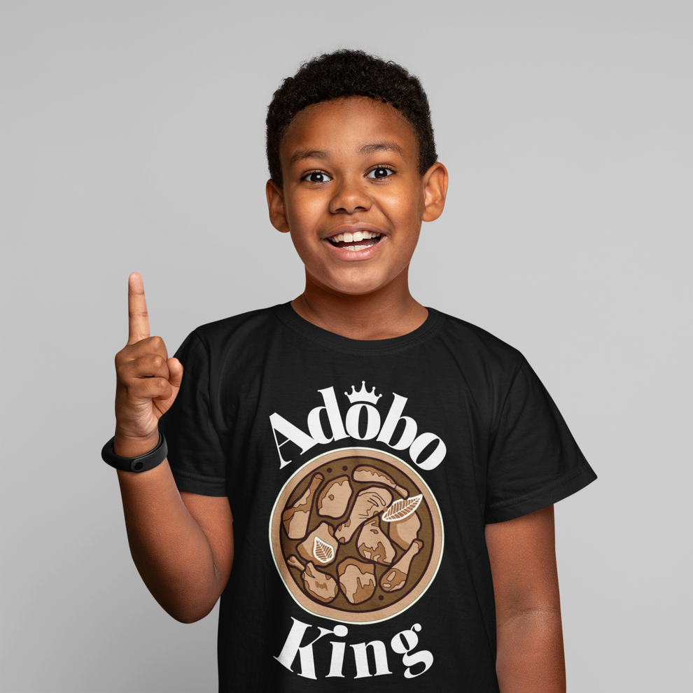 ADOBO KING - Filipino Food (Kids Tee) – YUMMIFY Clothing