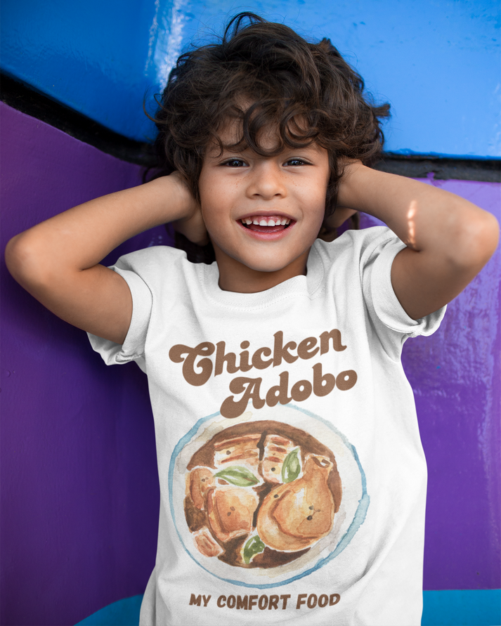 CHICKEN ADOBO 1 - Filipino Food (Kids Tee) – YUMMIFY Clothing
