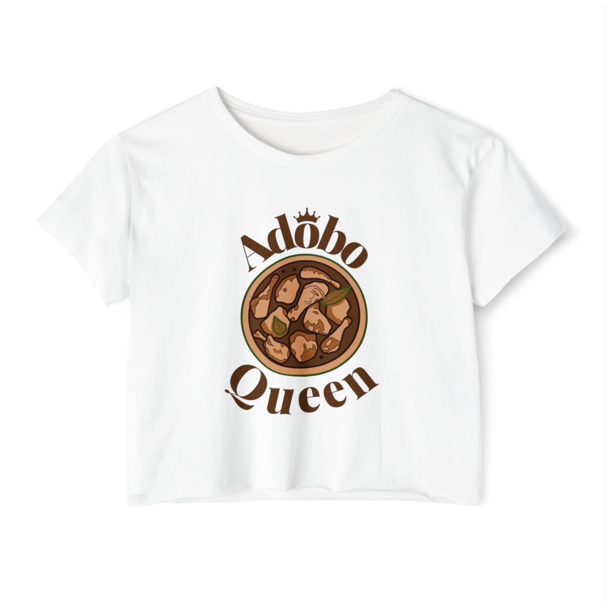 ADOBO QUEEN - Filipino Food (Crop Top) – Yummify Store